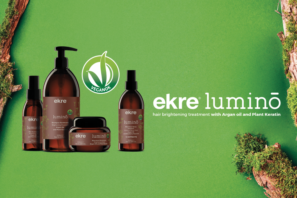 Luminò, the first product line vegan Treatment by Ekre - Comprof